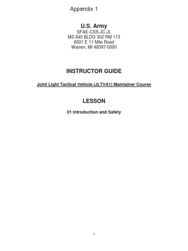 Jltva1 Instructor Flmnet | PDF