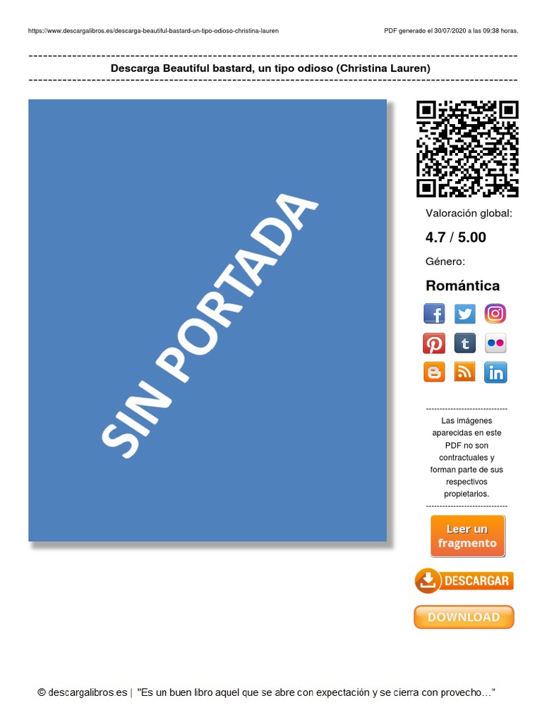 Beautiful Bastard, Un Tipo Odioso (Christina Lauren) | PDF