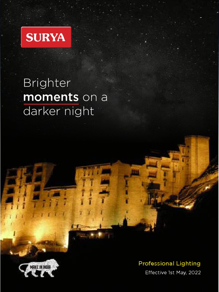 Surya Pricelist Compressed 1 | PDF | Lighting | Light