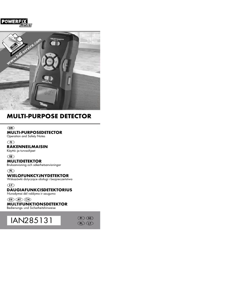 Powerfix IAN 285131 Manual | PDF