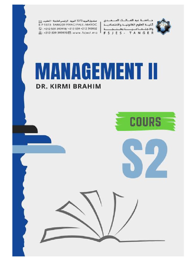Principes de Management et École Classique | PDF