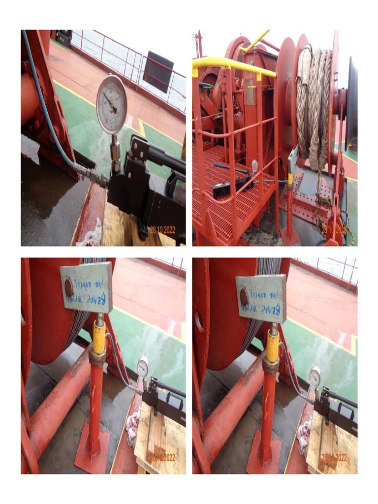 Winch Brake Load Test | PDF