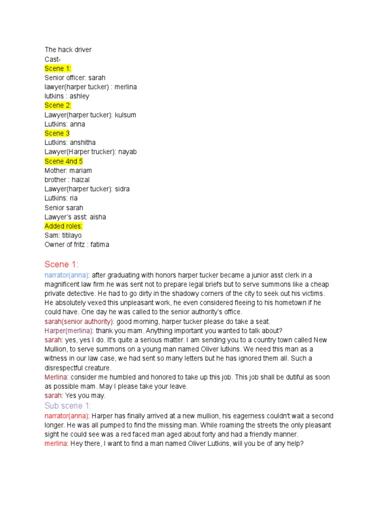 The Hack Driver | PDF