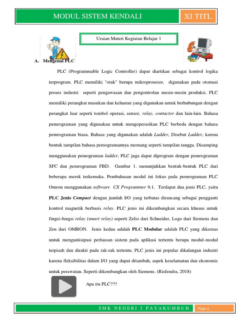 Modul Sistem Kendali | PDF