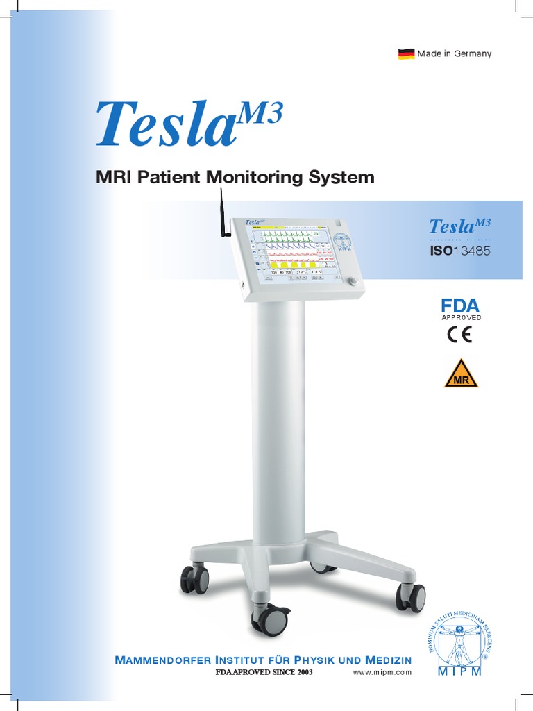 TeslaM3 MRI Patient Monitor Overview | PDF