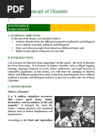 Understanding the Disaster Risk Formula | PDF | Volcano | Hazards