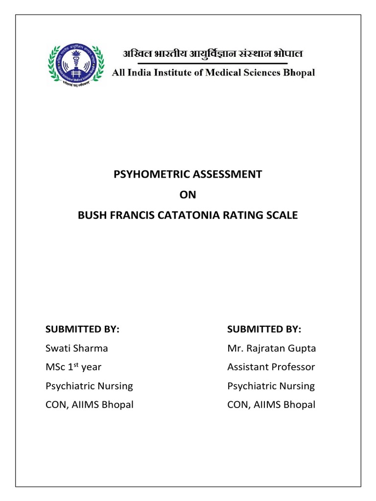 BFCRS | PDF
