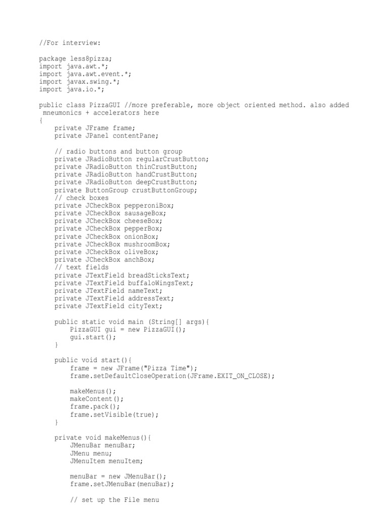 Java Code | PDF | Computer Programming | Software
