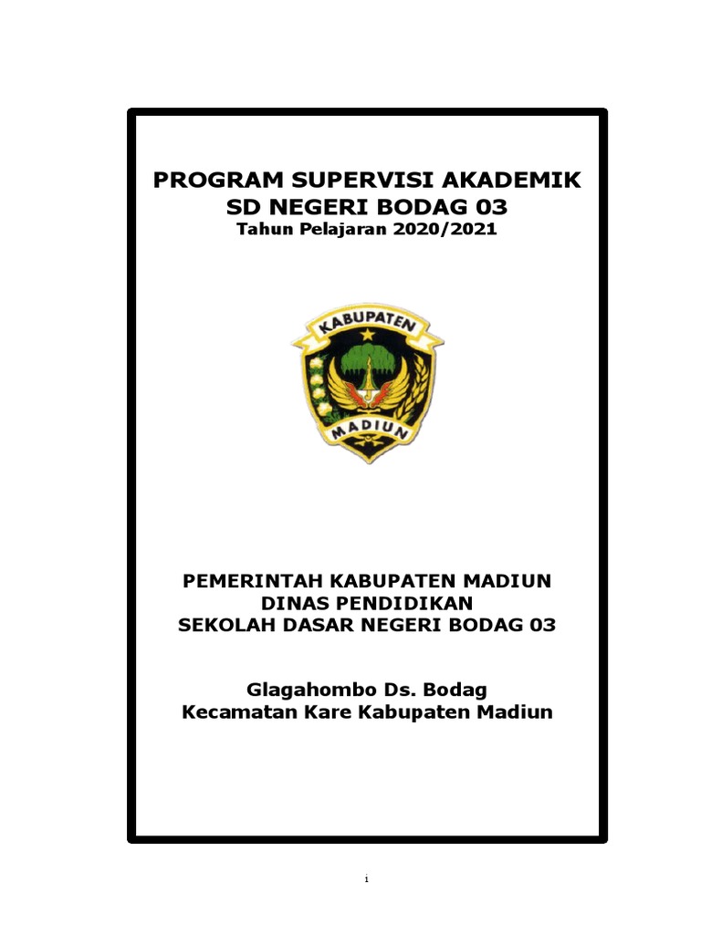 Laporan Rencana Supak | PDF