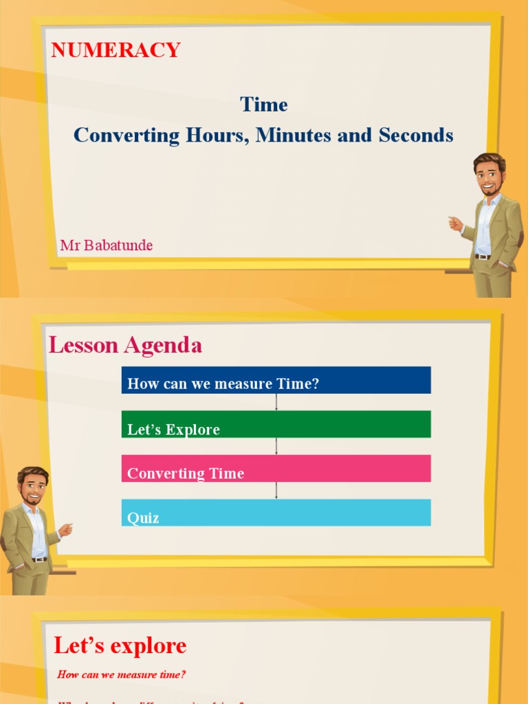 Time Unit Conversion Guide | PDF