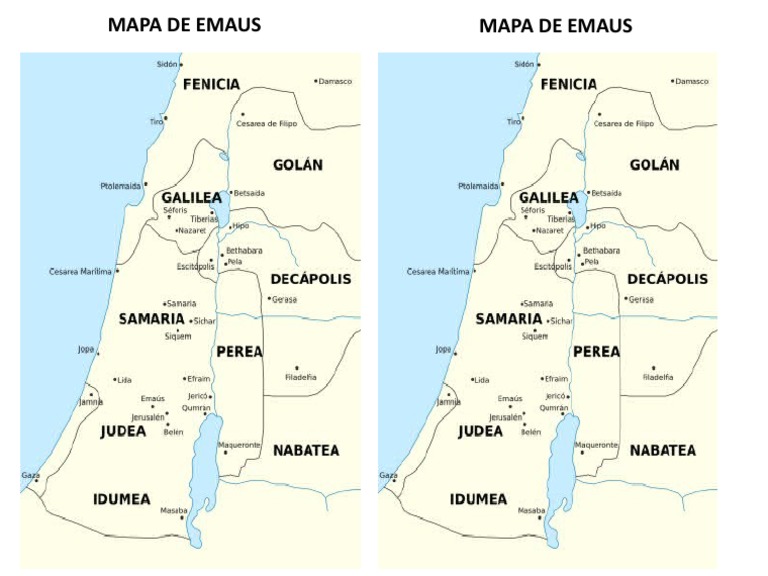 Mapa Emaus | PDF