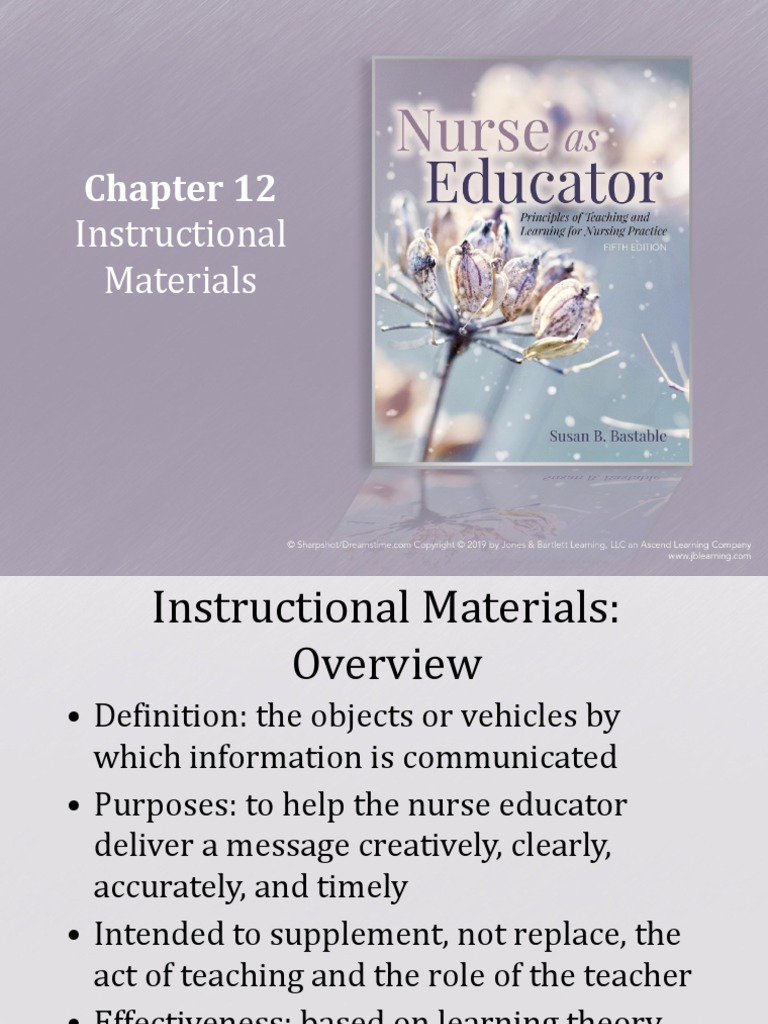 CHAPTER 12 -Resources-Instructional-Materials.pptx | PDF