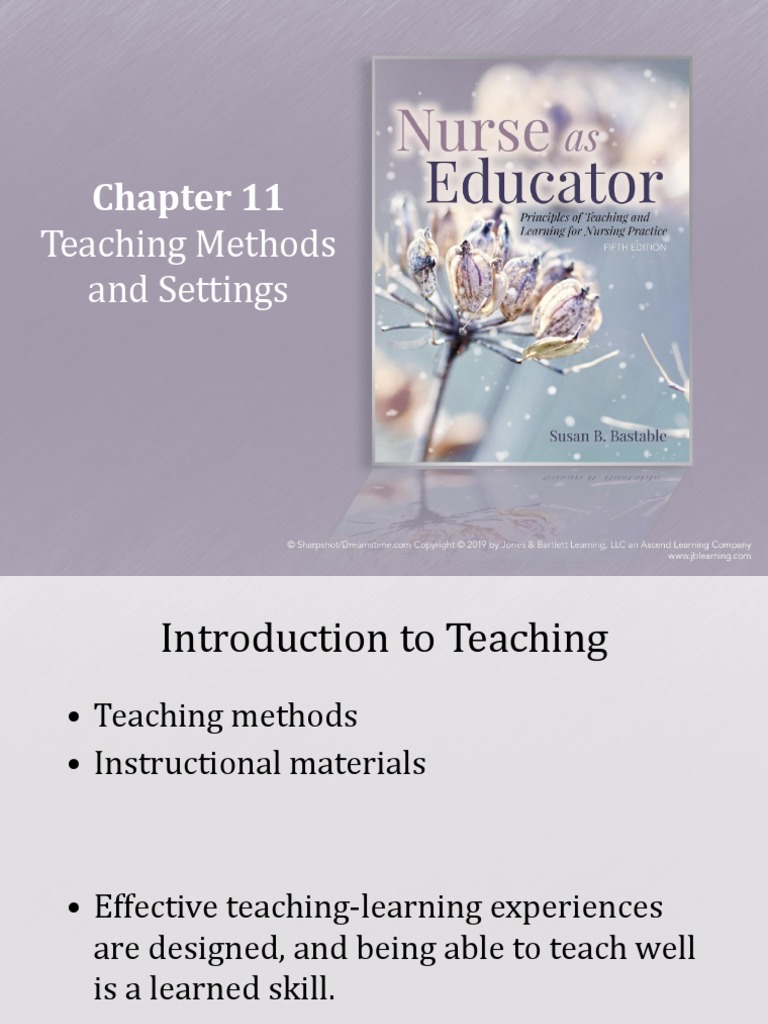CHAPTER 11 - Teaching-Methods-And-Setting | PDF