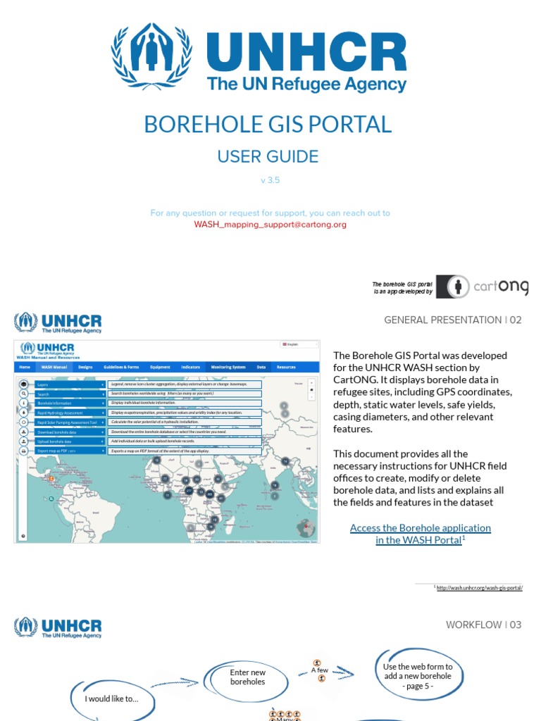Borehole GIS Portal User Guide | PDF | Microsoft Excel | Comma ...