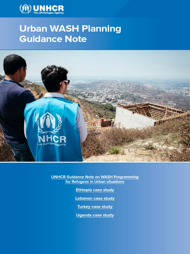 UNHCR Urban WASH Planning Guidance Note | PDF