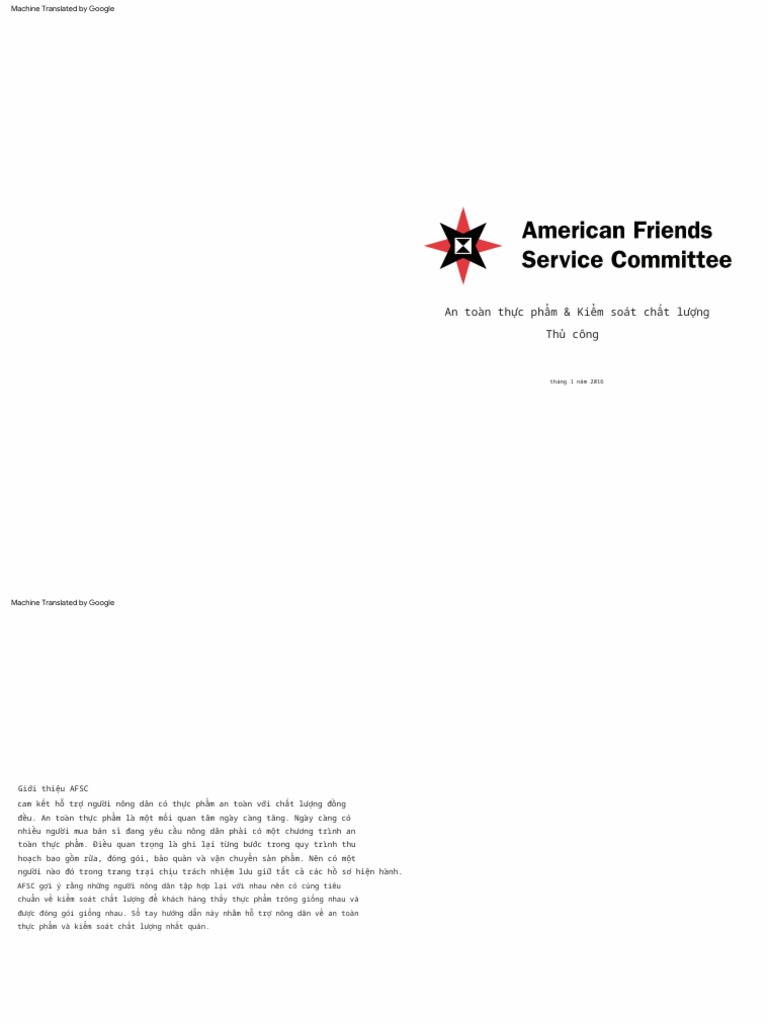 FINALCOLOR AFSC Food Safety Manual | PDF
