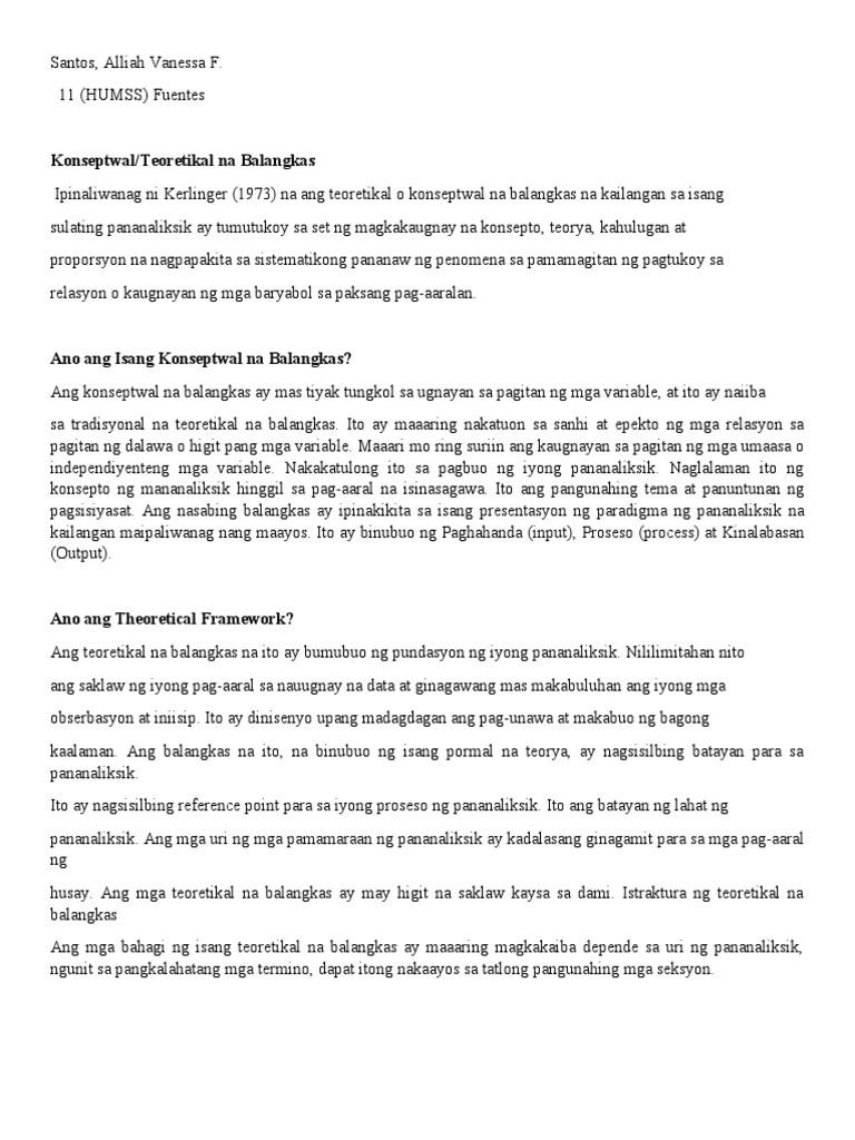 Balangkas | PDF