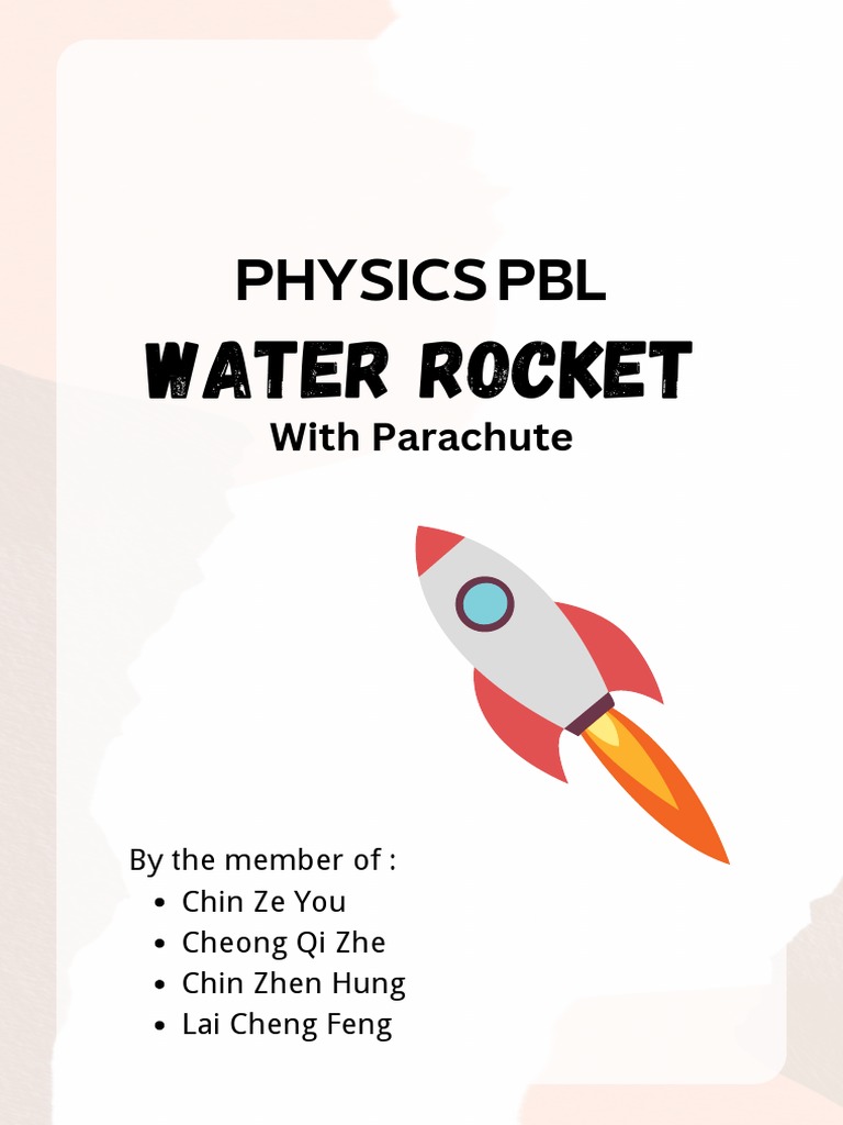 Water Rocket | PDF | Rocket | Mechanical Engineering