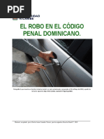 Robo Famélico y de Uso | PDF | Robo | Derecho penal
