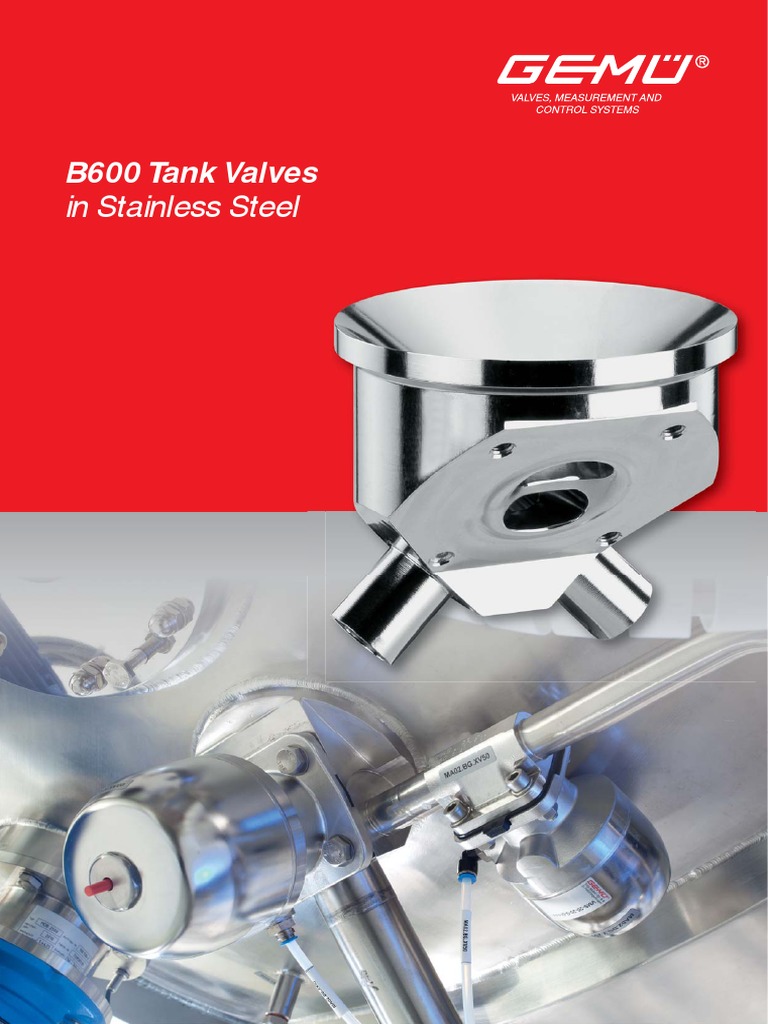 Bs P 006 Tank Valves b600 GB | PDF