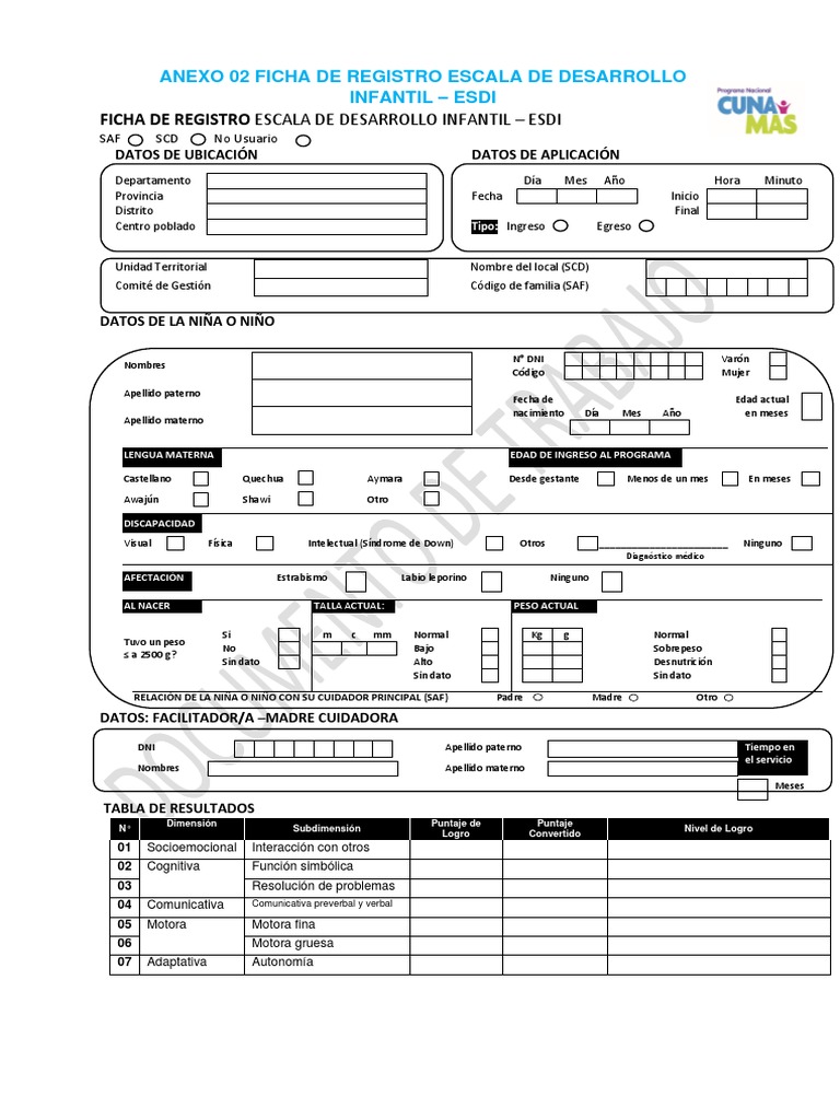 Ficha Esdi 2023 | Descargar gratis PDF | Mano | Juguetes