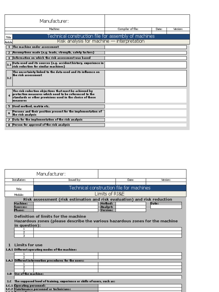 Machine Risk Analysis English | PDF