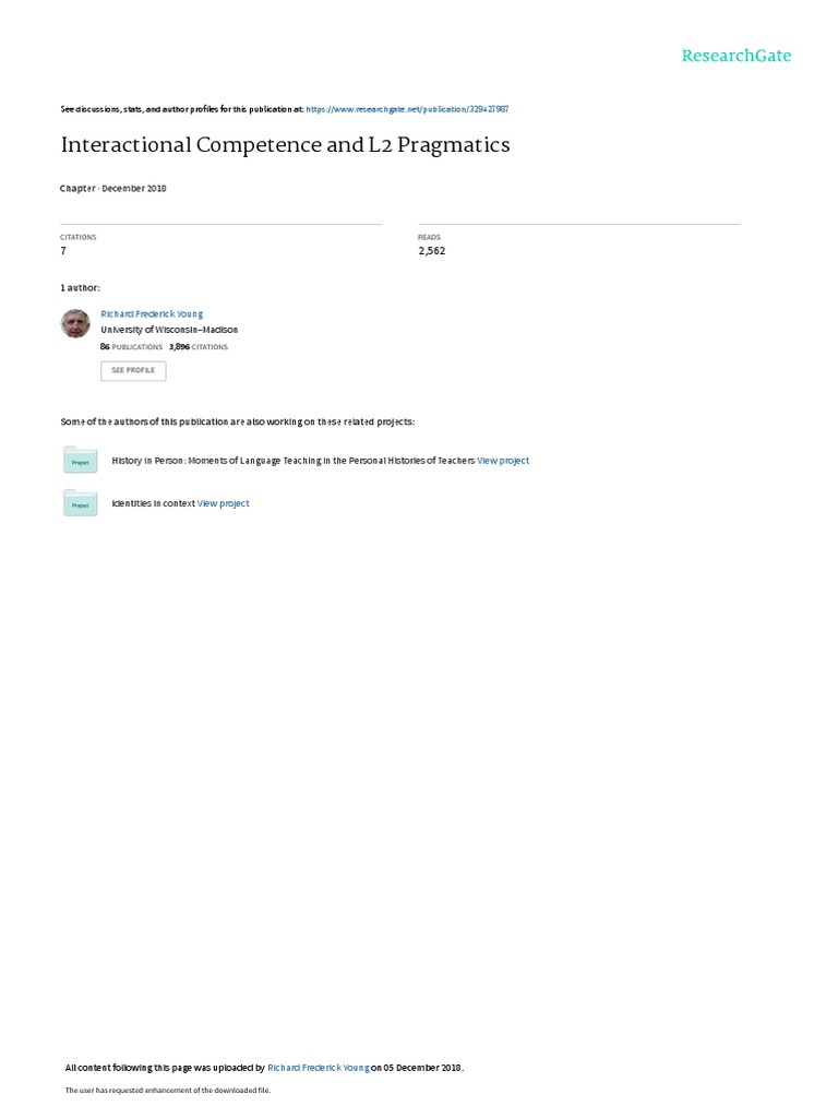 Young 2019 | PDF | Expert | Linguistics