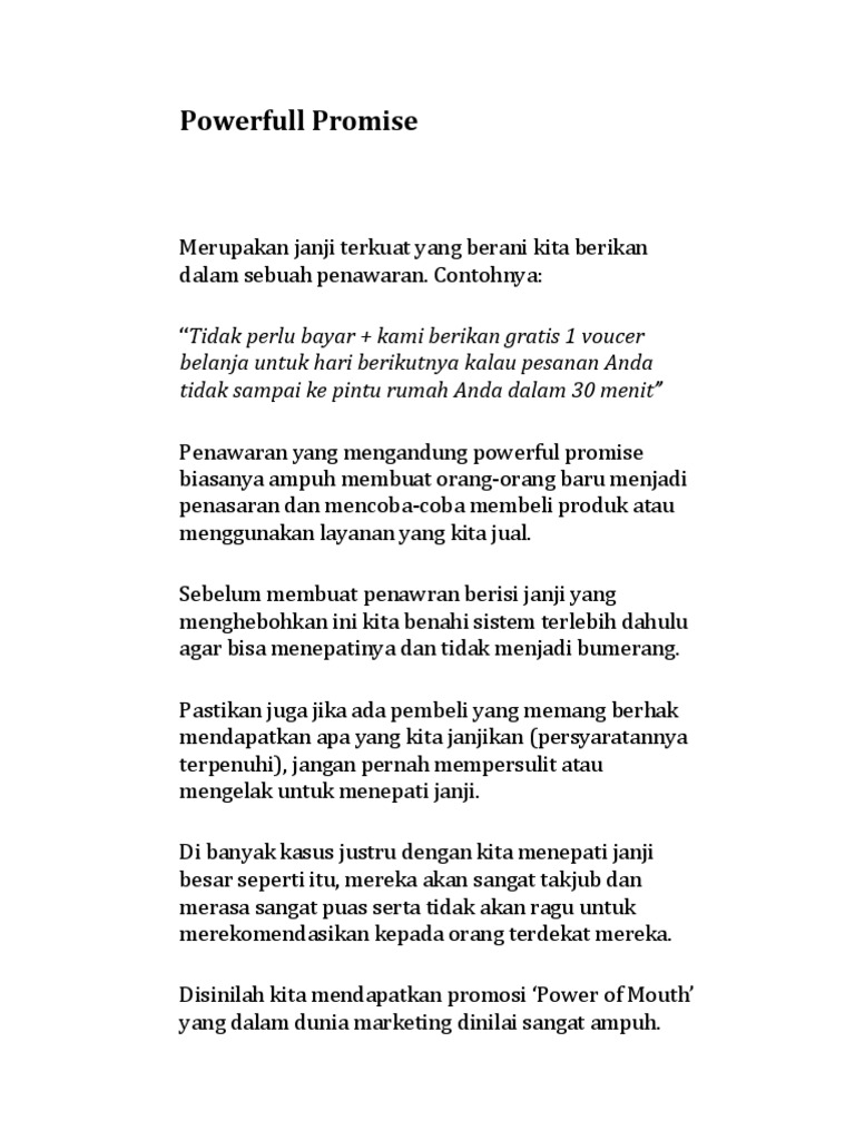 20# Powerful Promise | PDF