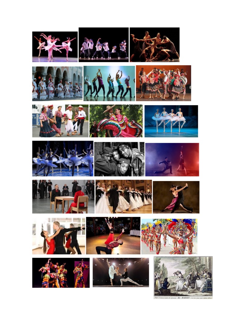 Tipos de Danza | PDF