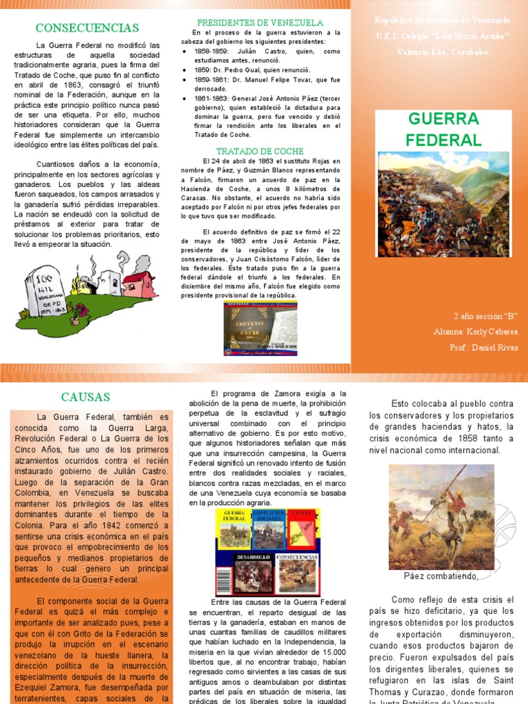 Triptico 4 | PDF | Venezuela | México Triptico 4 | PDF | Venezuela | México