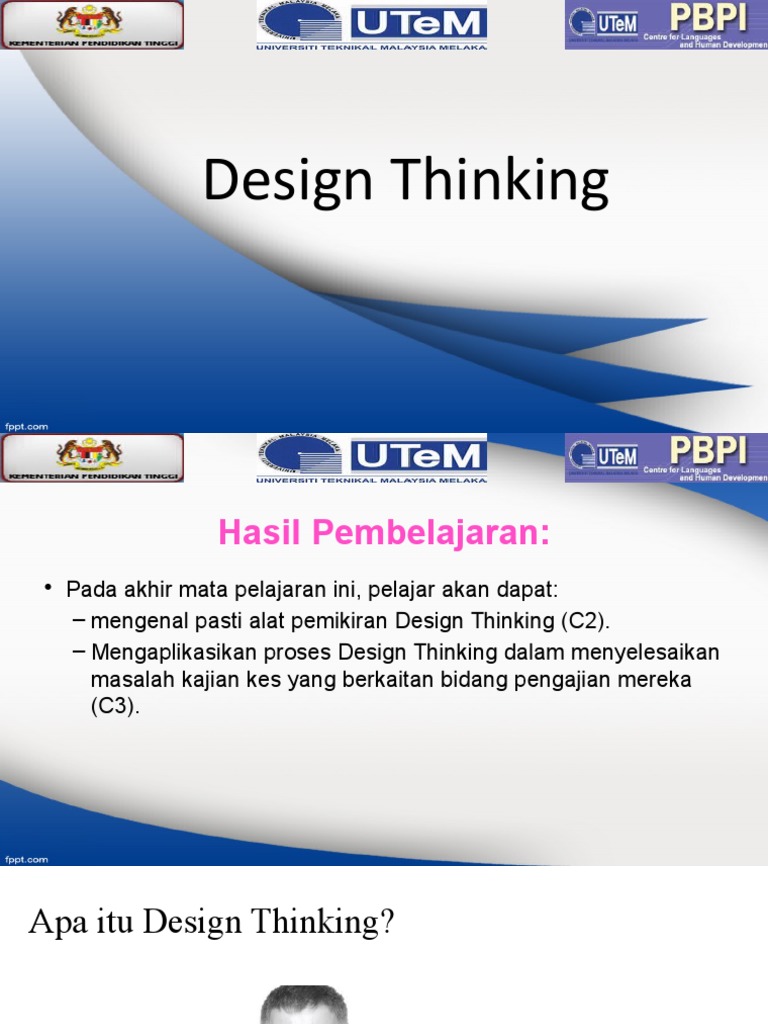 Kuliah 12 Design Thinking | PDF