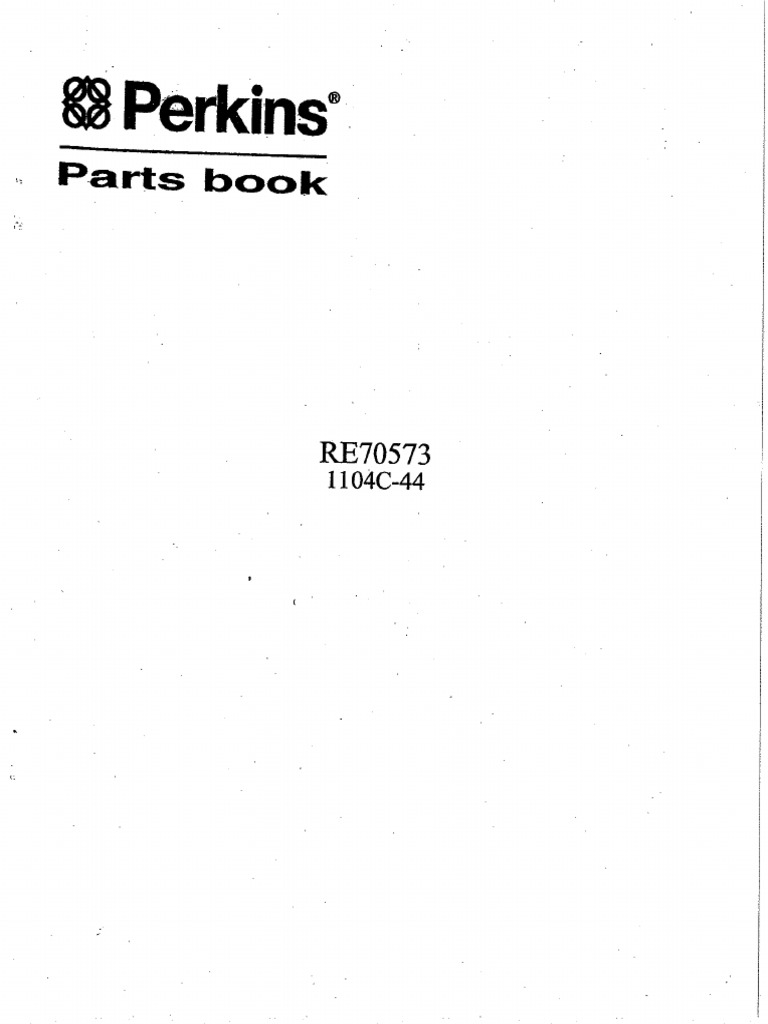 Perkins-Parts Book | PDF