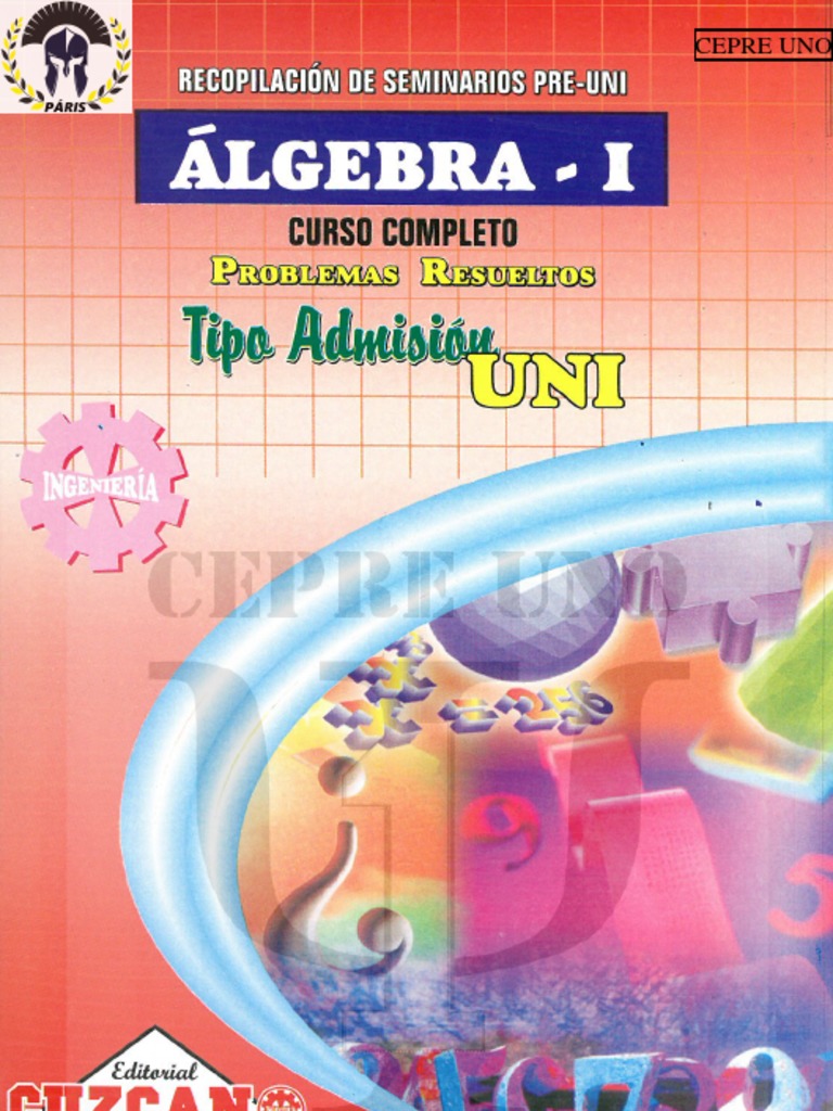 Cuzcano Álgebra Admisión Uni | PDF