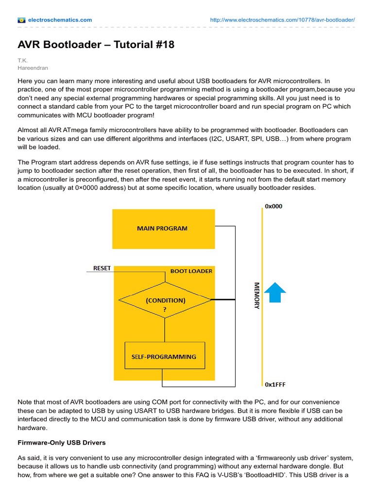 electroschematics.com-AVR Bootloader Tutorial 18 | PDF