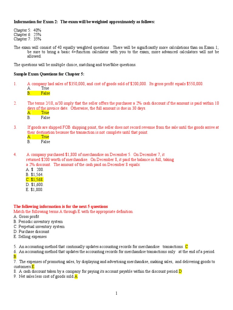 MPC Chap 5,6,7 | Descargar gratis PDF | Bad Debt | Debits And Credits
