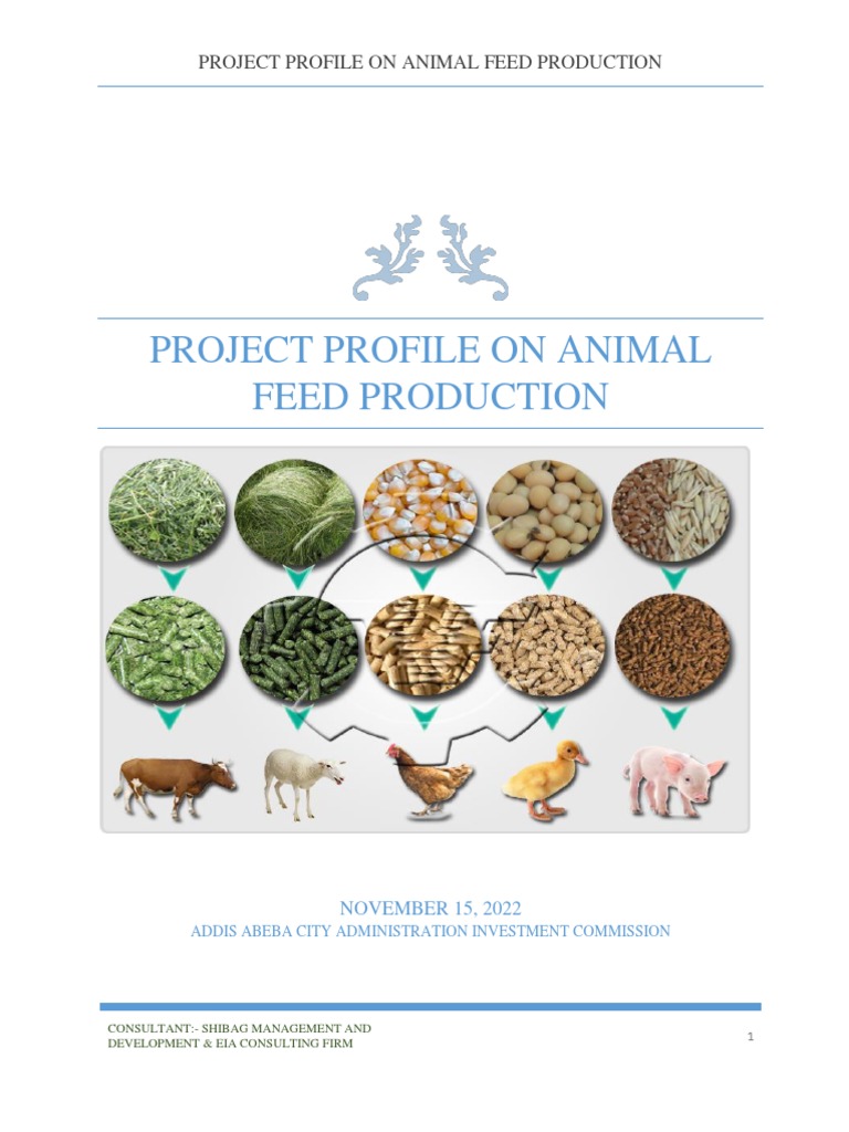 5) Animal Feed, Profile on Manufacturing of Animal Feed | PDF | Net ...