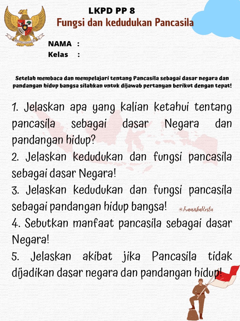 LKPD PP 8 | PDF | Seni & Disiplin Bahasa | Sains & Matematika