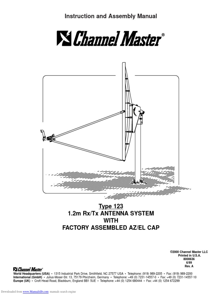 1.2m RXTX Antenna System | PDF