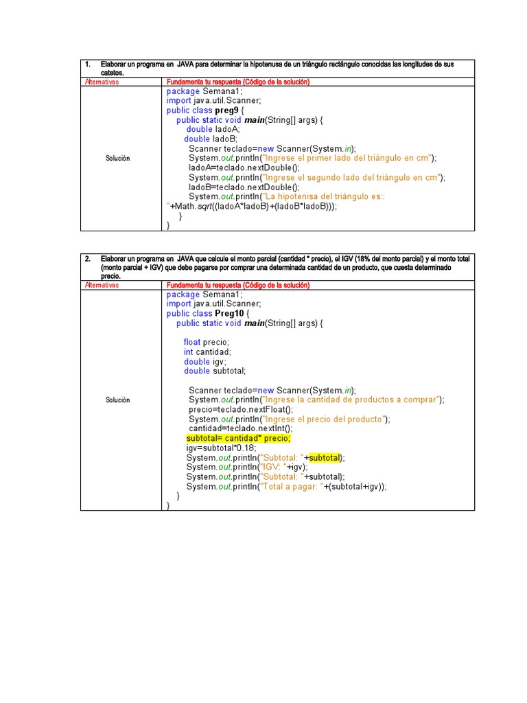 Clase de Sentencias Condicionales y Selectivas Java | PDF