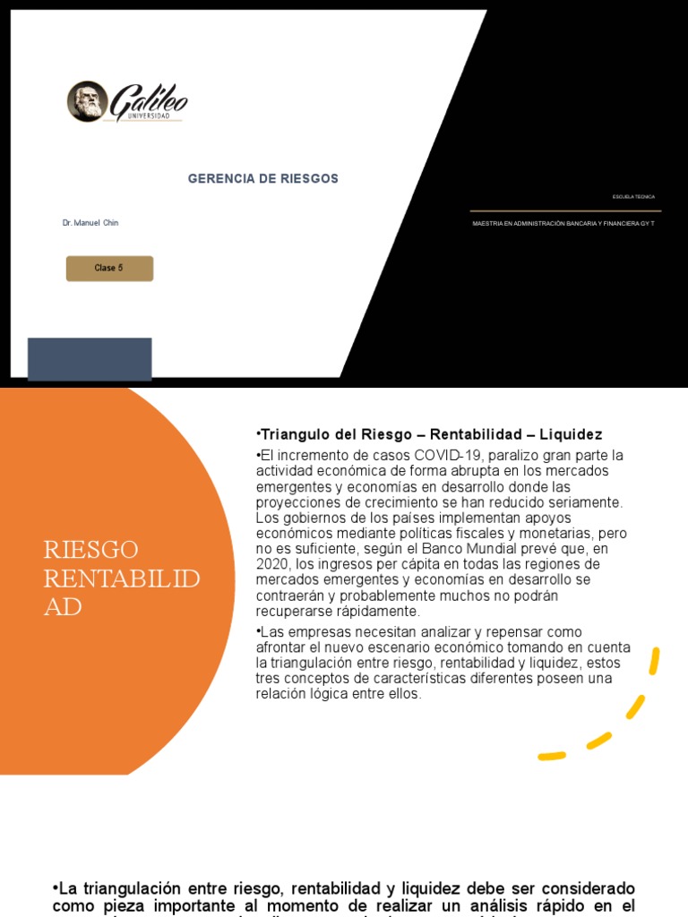 Triángulo de Riesgo, Rentabilidad y Liquidez | PDF | Negocios | Derecho