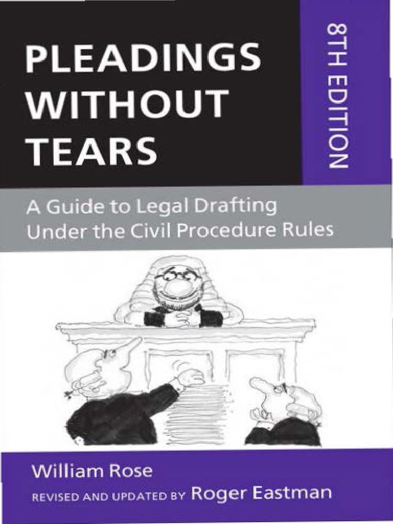 Pleading Without Tears (William Rose) (Z-Library) | PDF | Precedent ...