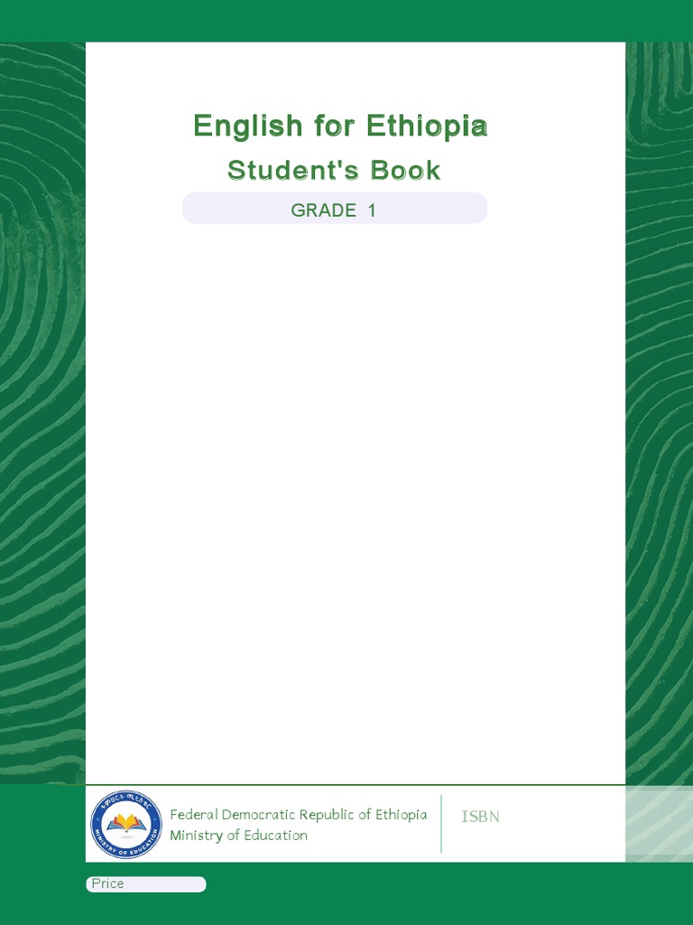 ENGLISH Grade 1 Student's Textbook May 1 2022 | PDF