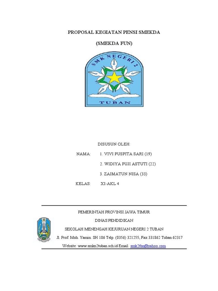 Proposal Kegiatan (19,22,33) 2 | PDF | Perjalanan