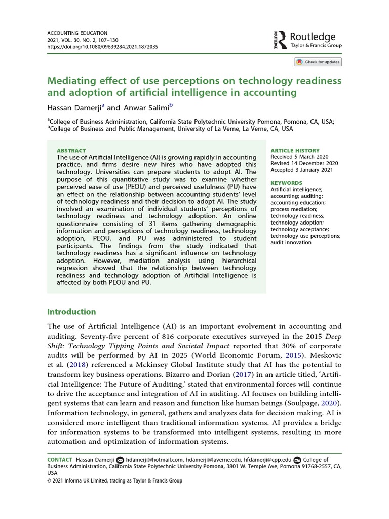 Mediating Effects | PDF | Artificial Intelligence | Intelligence (AI) & Semantics