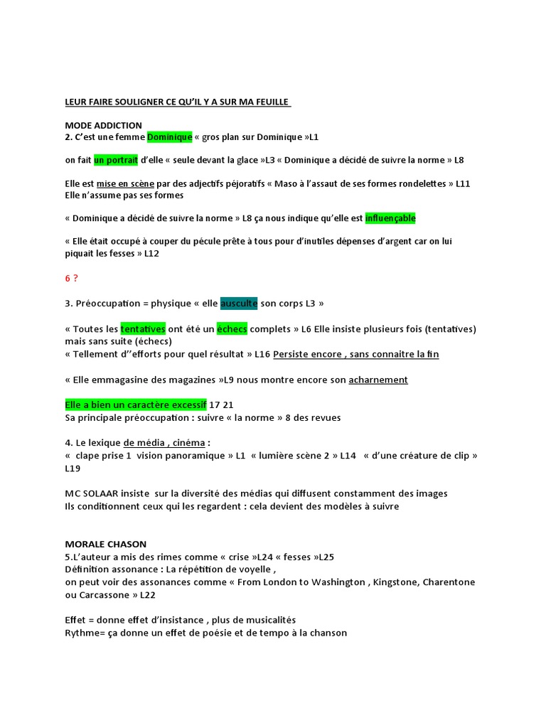 Français MC SOLAAR - | PDF