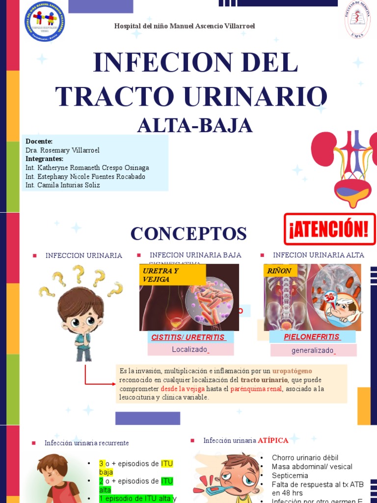 ITU ALTA BAJA-1 | PDF | Infección del tracto urinario | Causas de la muerte