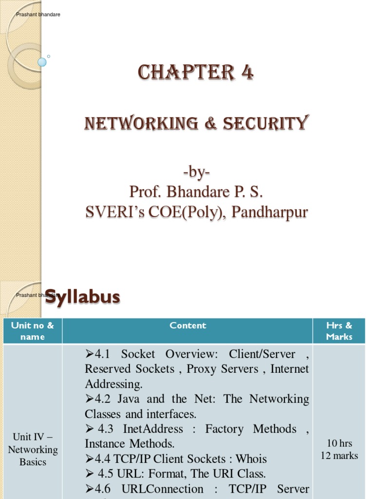 Chapter 5 Networking Basics | PDF | Osi Model | Network Socket