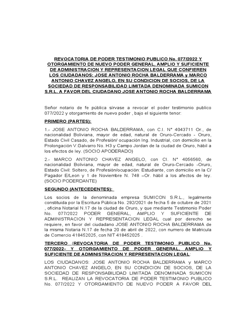 Complementacion A Instructiva Sumicon | PDF