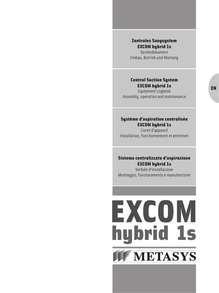 EXCOM Hybrid 1S Manual | PDF