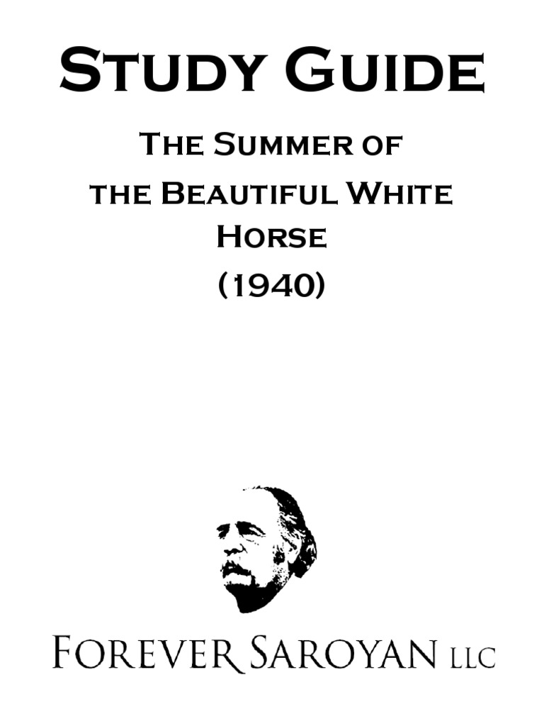 Study_Guide_-_The_Summer_of_the_Beautiful_White_Horse | PDF
